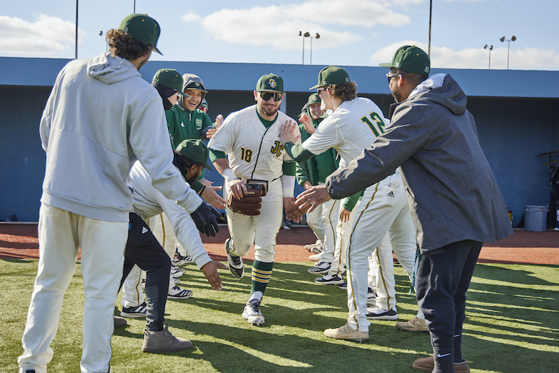 BASEBALL TEAM GATHERED FOR COMRADERIE | New Jersey City University
