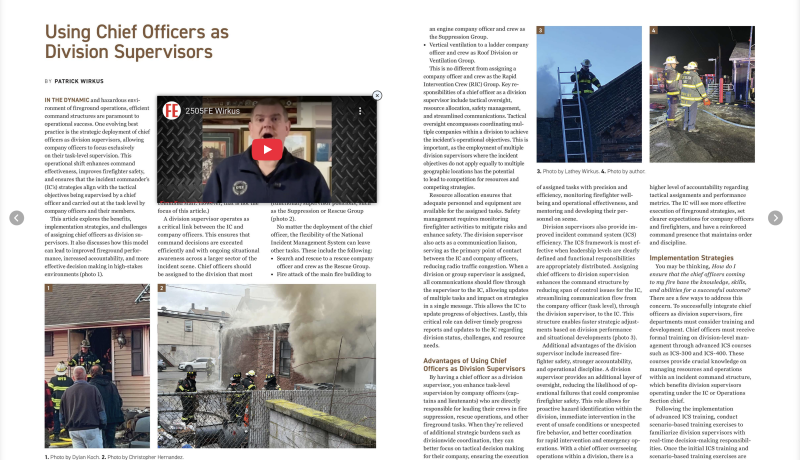 NJCU Fire Science Alumnus Patrick Wirkus '21 Authors Article in “Fire ...