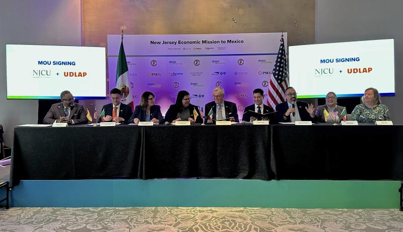 New Jersey City University Signs MOU With Fundación Universidad de las ...